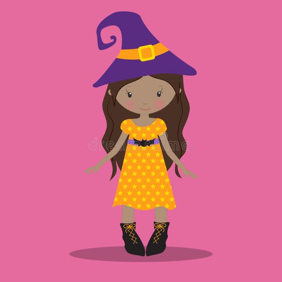Tweny Witch Yellow Witch 11 Stock Vector - Illustration of witch ...