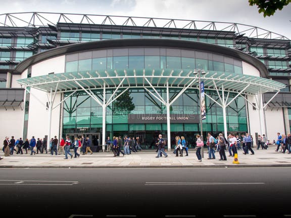 Twickenham Stadium, London. Editorial Stock Photo - Image of twickenham ...