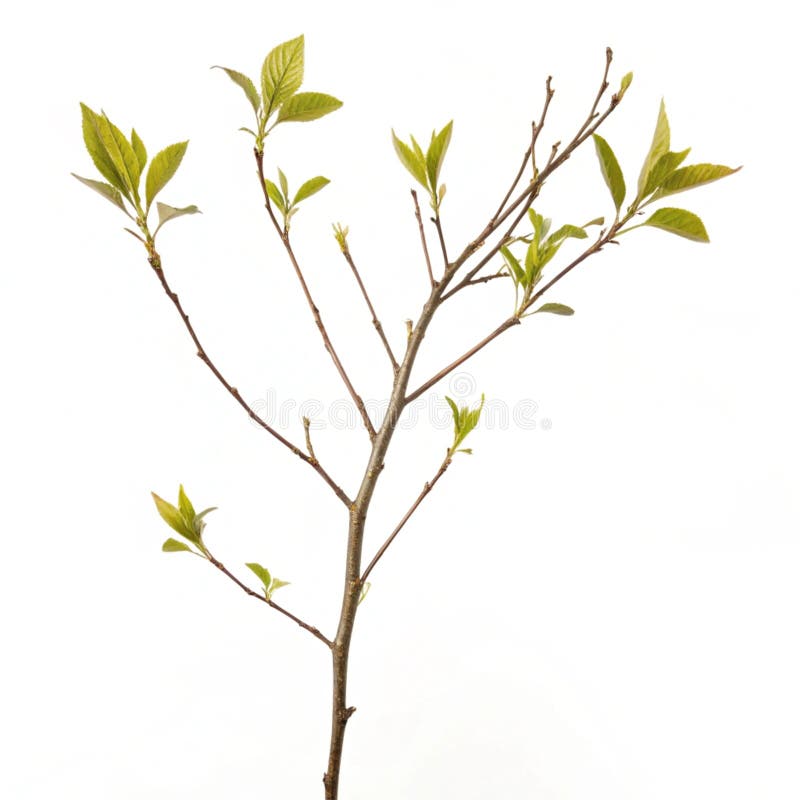 Twig Icon Isolated on White Background Stock Illustration ...