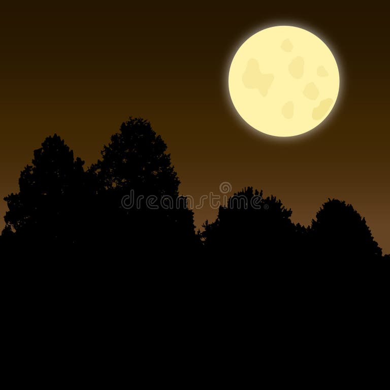 Twilight Tree Stock Illustrations – 76,119 Twilight Tree Stock ...
