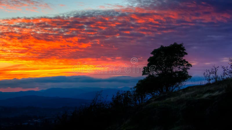 Twilight stock image. Image of douglas, mountain, viewpoint - 28063591