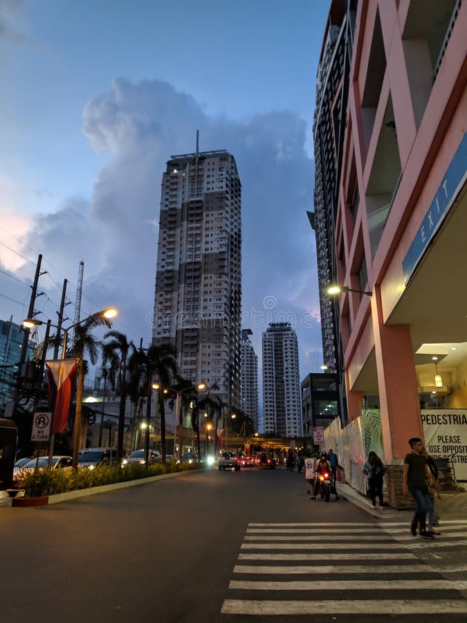 Twilight editorial stock photo. Image of city, cloud - 155626063