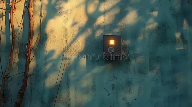 Twilight Glow: Minimalist Security Sensor among Shadows. Concept ...