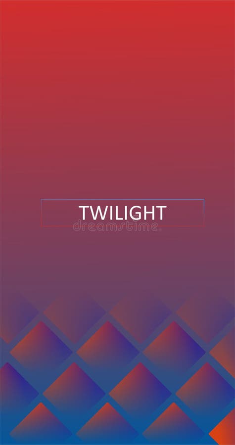 Twilight Gradient Wallpaper Background Abstract Stock Illustration ...