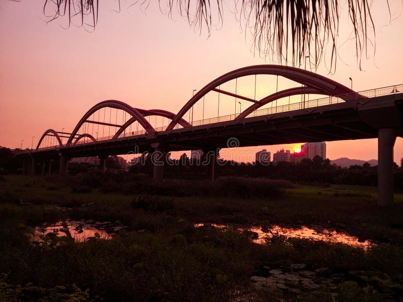 Honghu scenery stock photo. Image of hiking, scenic, nature - 99131864