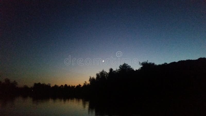 Twilight lake stock photo. Image of nature, lake, twilight - 70749794