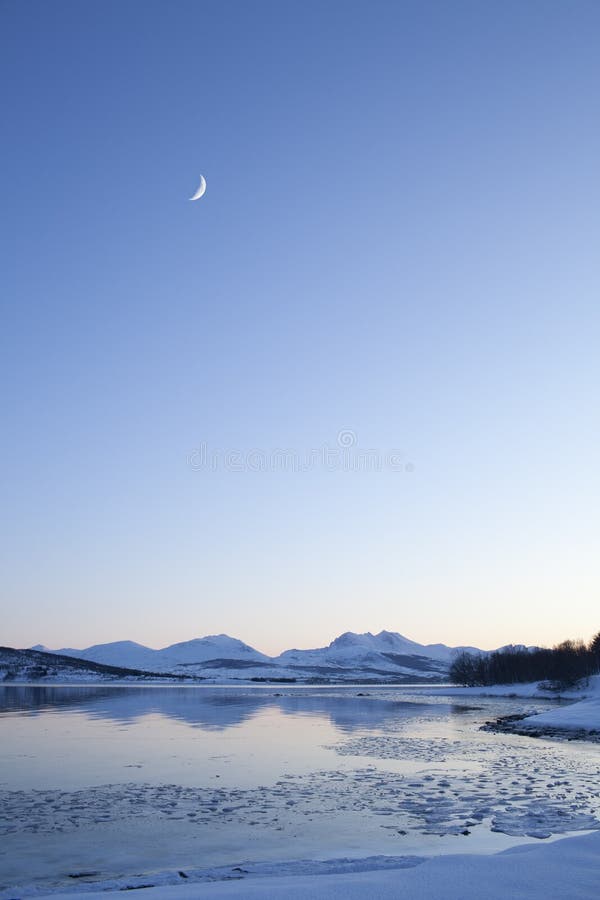 202 Crescent Moon Over Water Stock Photos - Free & Royalty-Free Stock ...