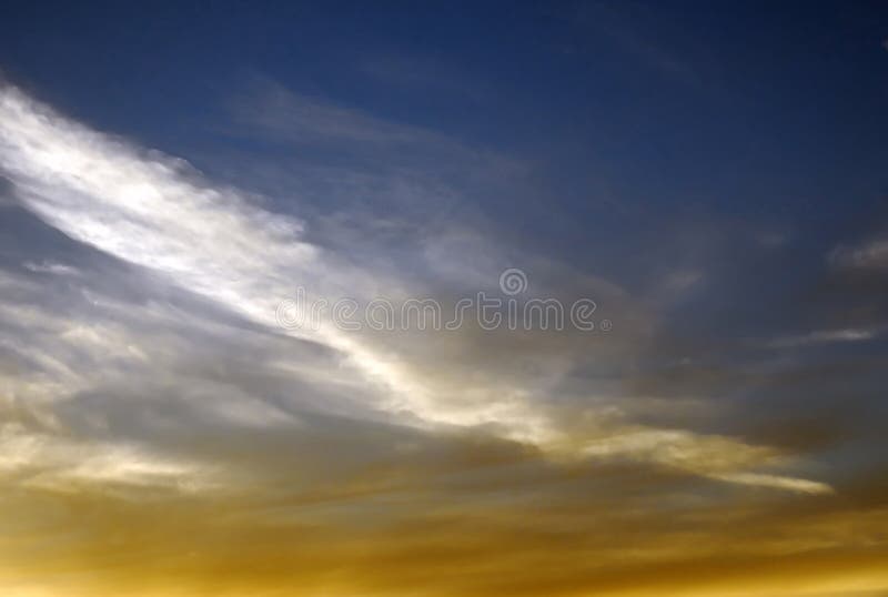 Twilight sky stock image. Image of phenomenon, serbia - 15774719