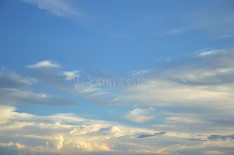 Twilight sky stock photo. Image of dramatic, golden, colorful - 35137186