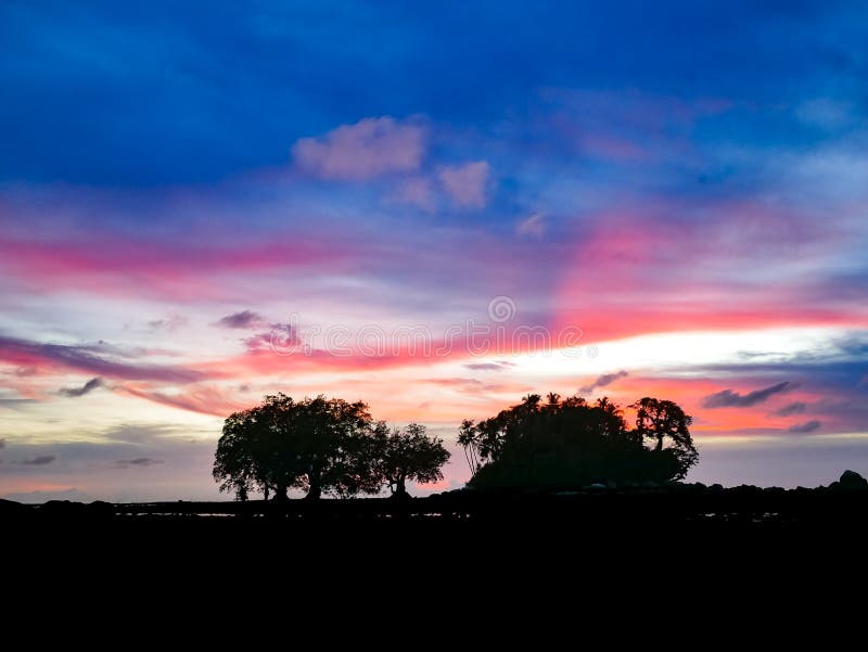Twilight sky stock image. Image of cloud, pleased, scenic - 189676603