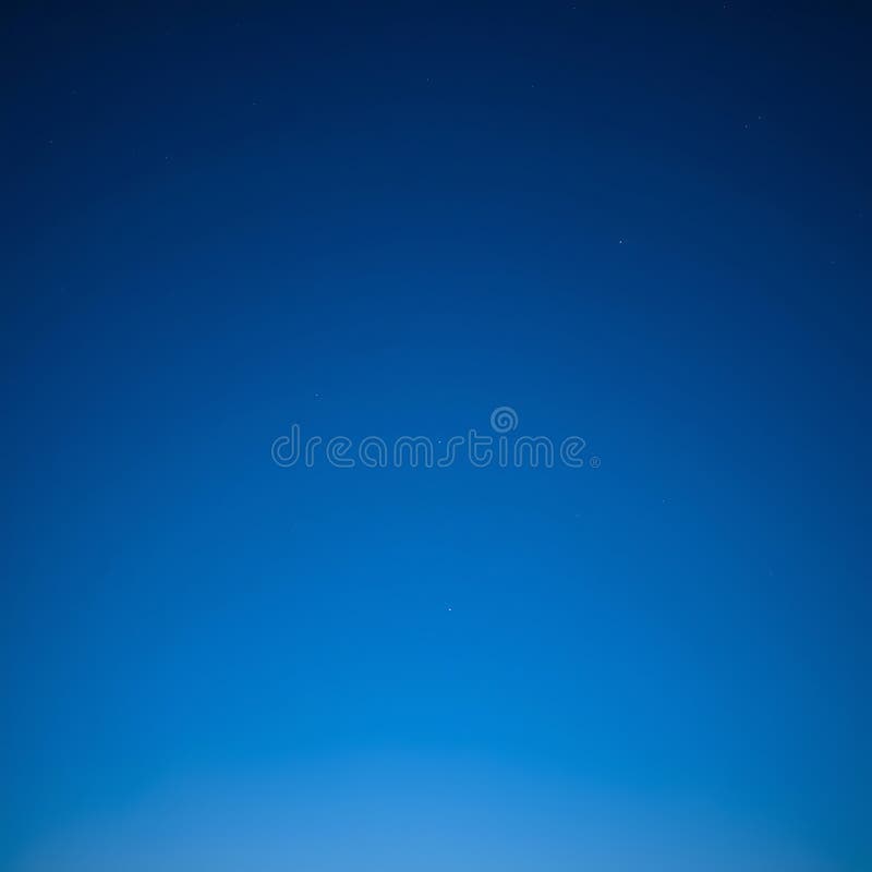 A Twilight Sky with Deep Blue Transitioning into a Dark Indigo As the ...