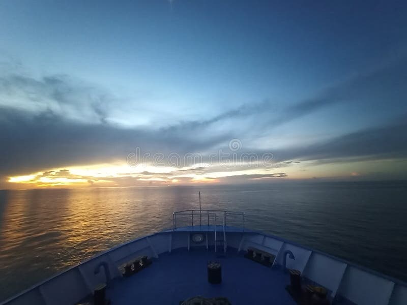 The Twilight Sky when the Light is Still Visible in the Sky until Night ...