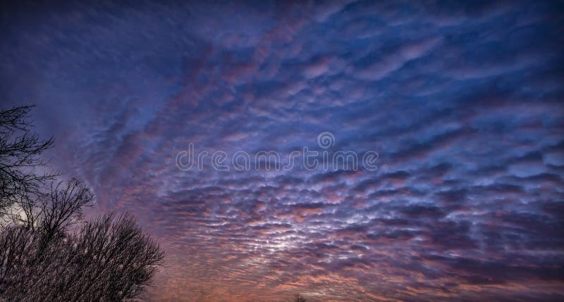 Twilight Sky during the Sunset. Stock Image - Image of natural ...