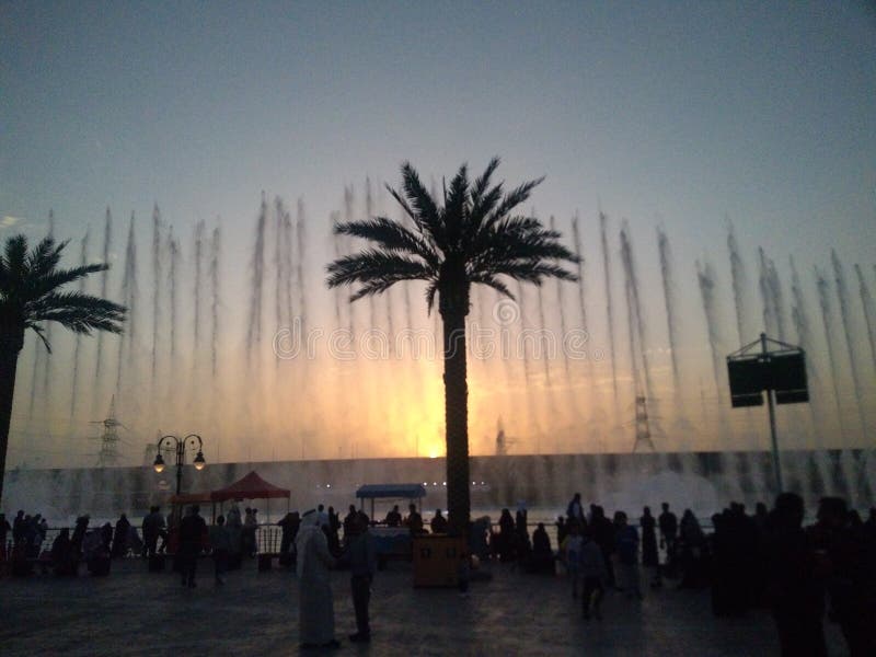 Twilight during Sunset at Boulevard during Riyadh Season Editorial ...