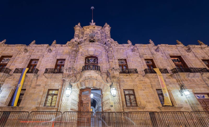 Twilight View of the Government Palace Editorial Photography - Image of ...