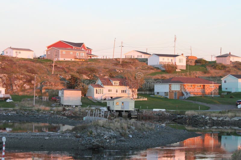 Twilingate,newfoundland,canada Stock Image - Image of boats, water ...