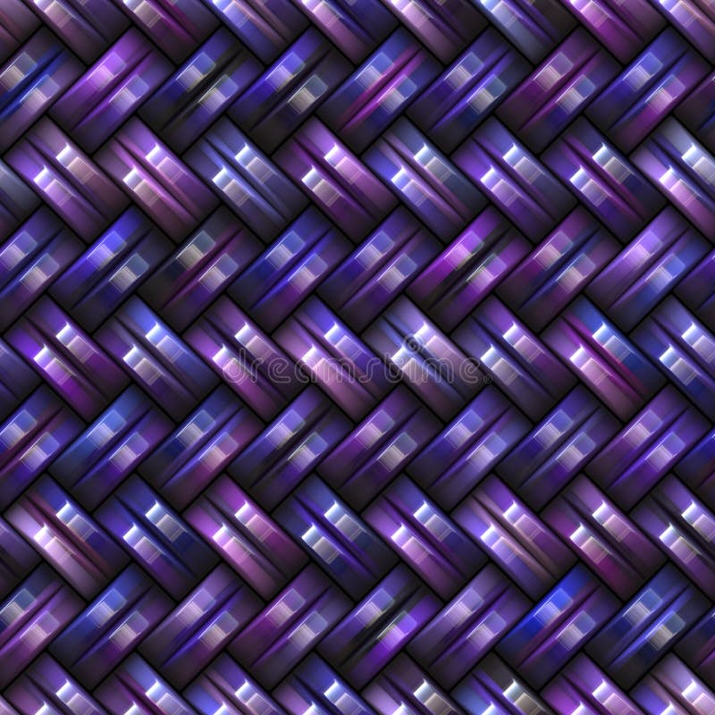 Twill Weave Texture. Seamless Multicolor Pattern. Stock Illustration ...