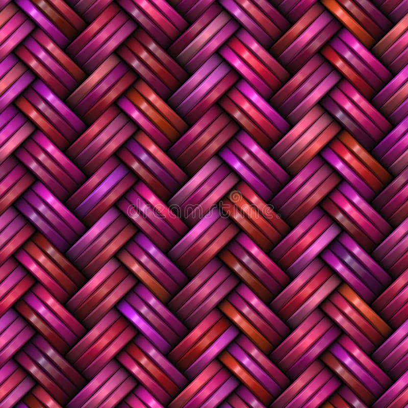 Twill Weave Texture. Seamless Multicolor Pattern. Stock Illustration ...