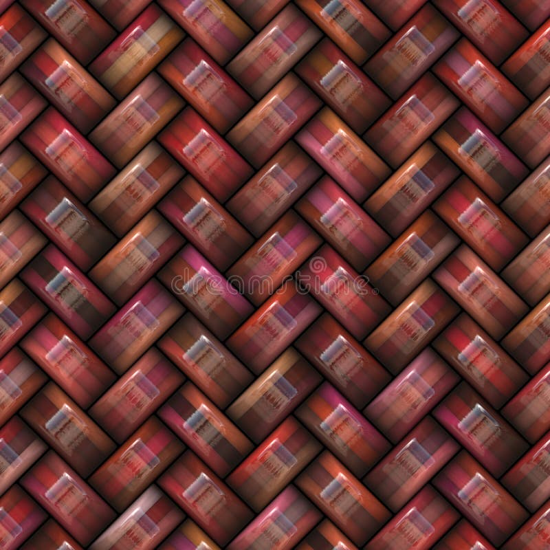 Twill Weave Texture. Seamless Multicolor Pattern. Stock Illustration ...