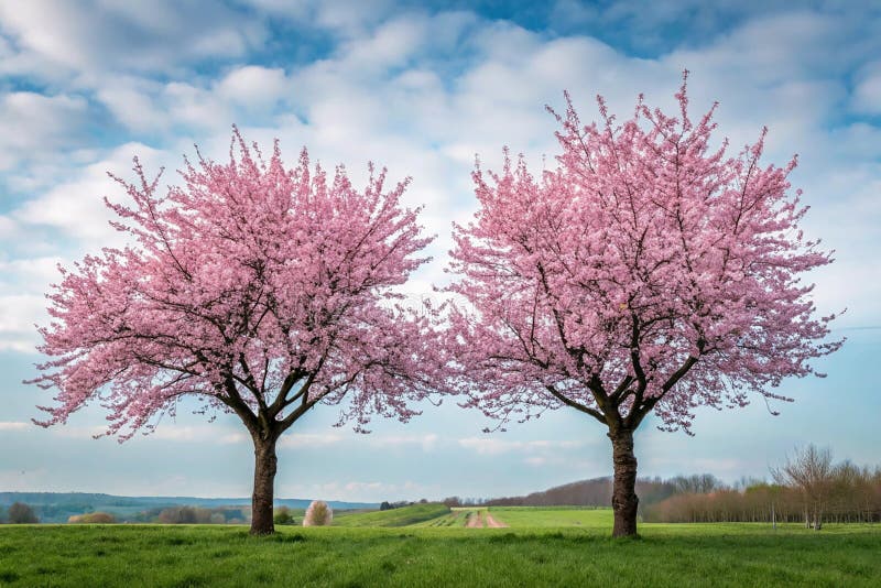 Twin cherry stock image. Image of intertwined, berries - 348393975