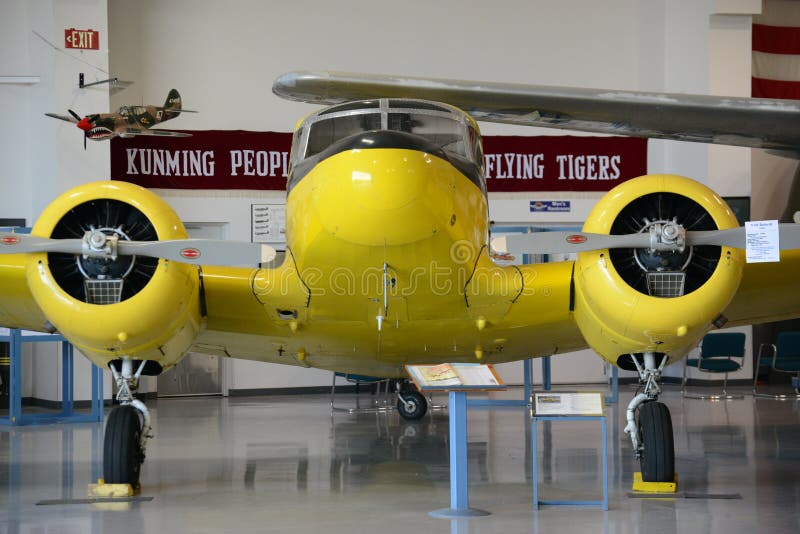 Twin engine cessna editorial photo. Image of engine, vintage - 49235286