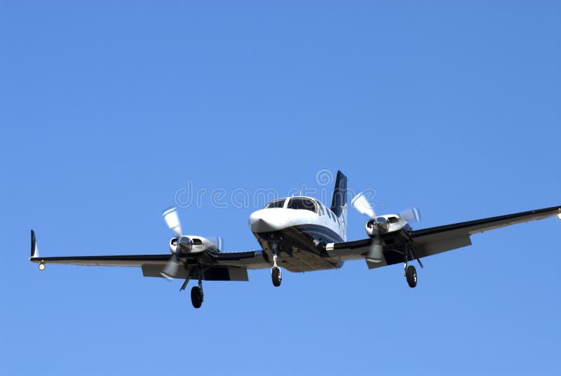 Twin Engine Ultralight Aircraft. Stock Photo - Image of ground, ultra ...