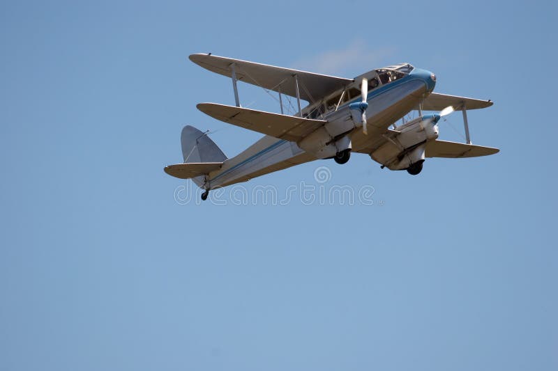 Twin Engined Bi-Plane stock image. Image of cockpit, flight - 1634023
