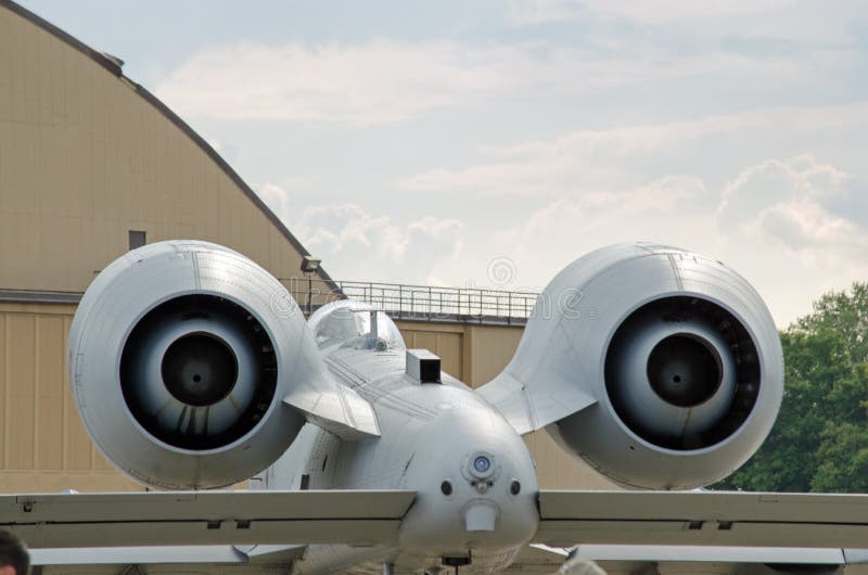 Twin jet engines stock image. Image of aircraft, twin - 111889887