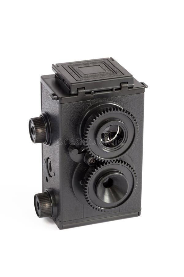 Plastic toy camera stock image. Image of lens, concept - 24742081