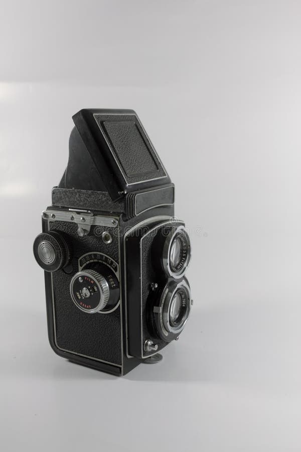 Twin Lens Reflex Camera stock photo. Image of reflex - 13973068