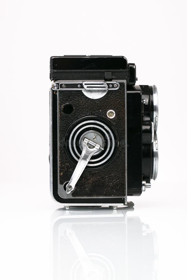 Twin lens reflex camera stock image. Image of german - 88208019
