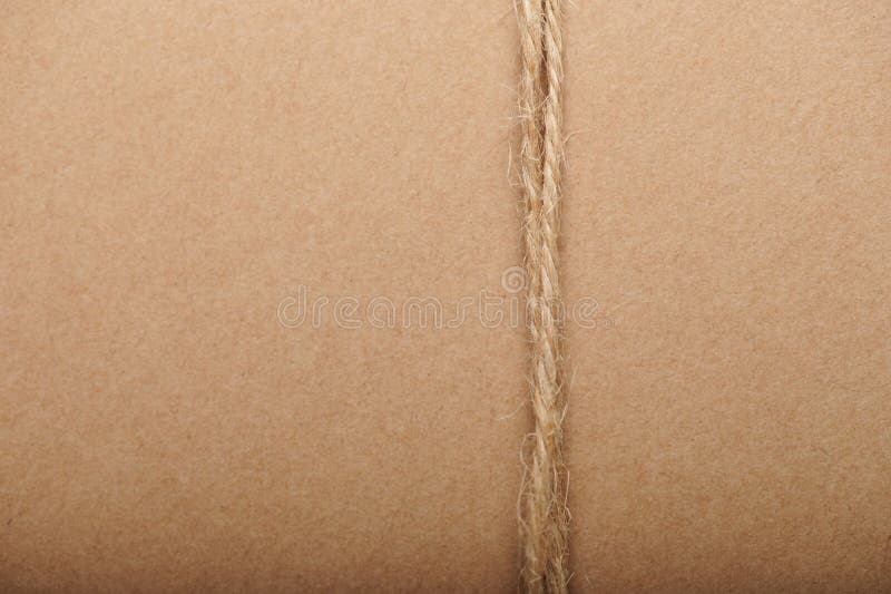 Twine brown string stock image. Image of holiday, packaging - 170130185