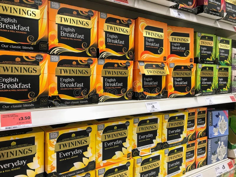 TWG Twinings Tea Shop at London Leicester Square - LONDON, ENGLAND ...