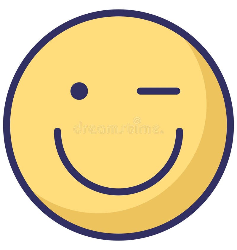 Twinkle Emotions, Emoticons Vector Isolated Icon Which Can Easily ...