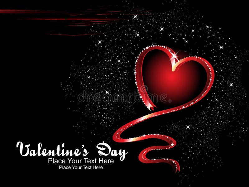 Valentine s day card stock illustration. Illustration of shape - 1775076