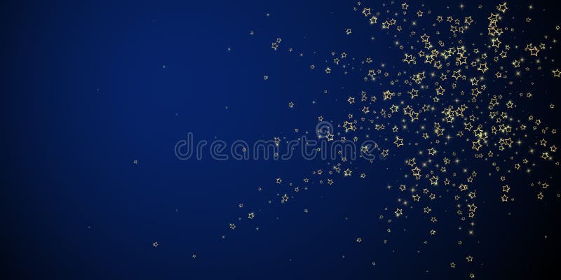 Twinkle Stars Scattered Around Randomly Stock Illustration ...