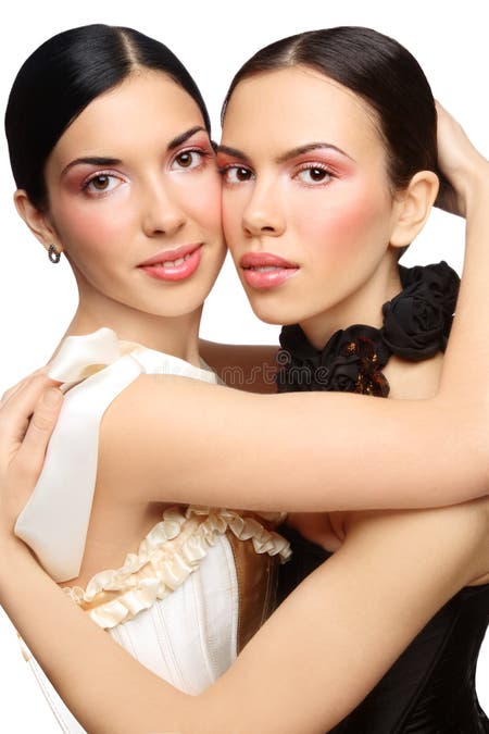 Twins stock photo. Image of friends, girlfriends, charming - 12725658