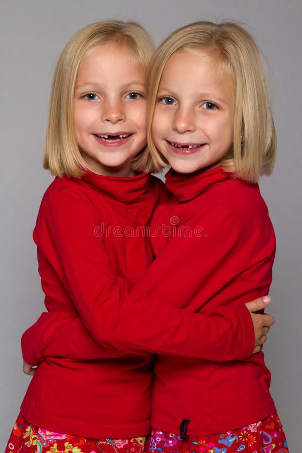 Twins stock photo. Image of studio, pretty, kids, green - 34156164