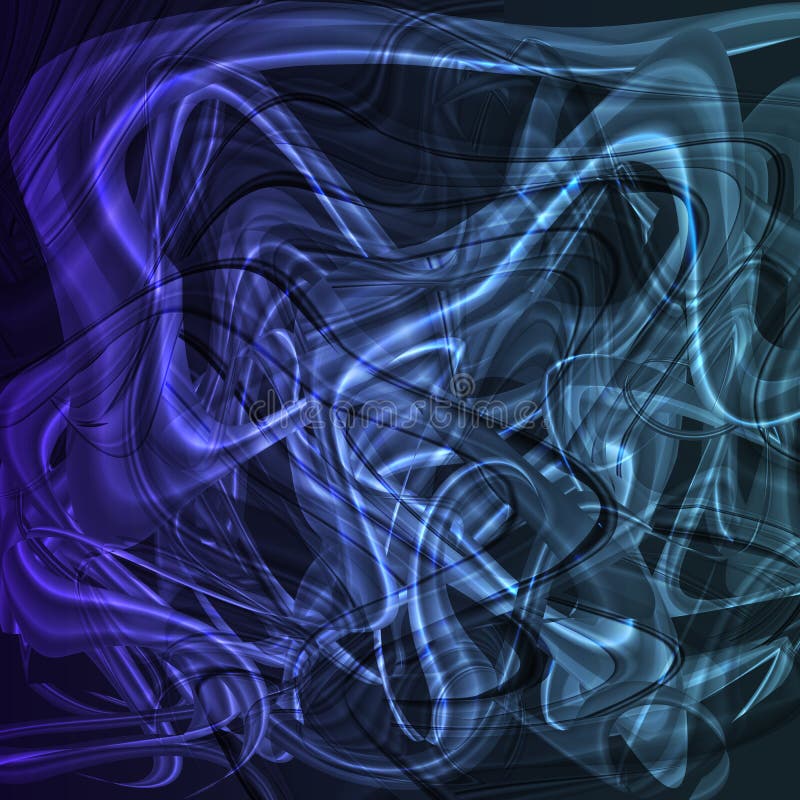 Twirl Luminous Light Blue Background Stock Illustration - Illustration ...