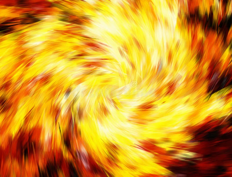 Twirl Motion of Bright Explosion Flash on Black Backgrounds Stock ...
