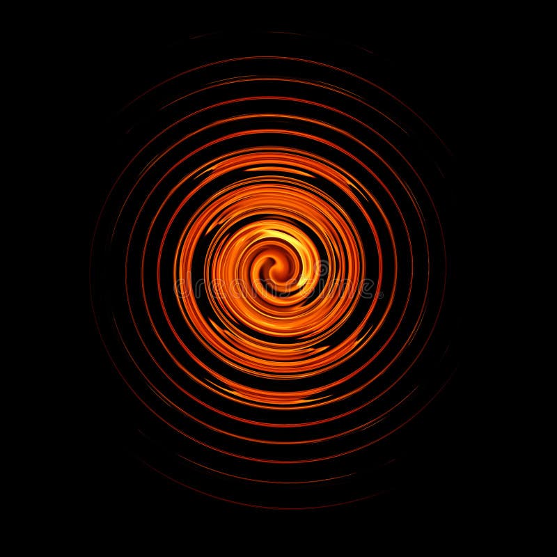 Twirl Motion of Fire Flame Abstract Background Stock Illustration ...
