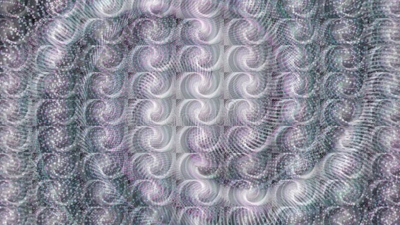 Twirl Reflection Light Abstract Ball Texture Rotating on Black ...