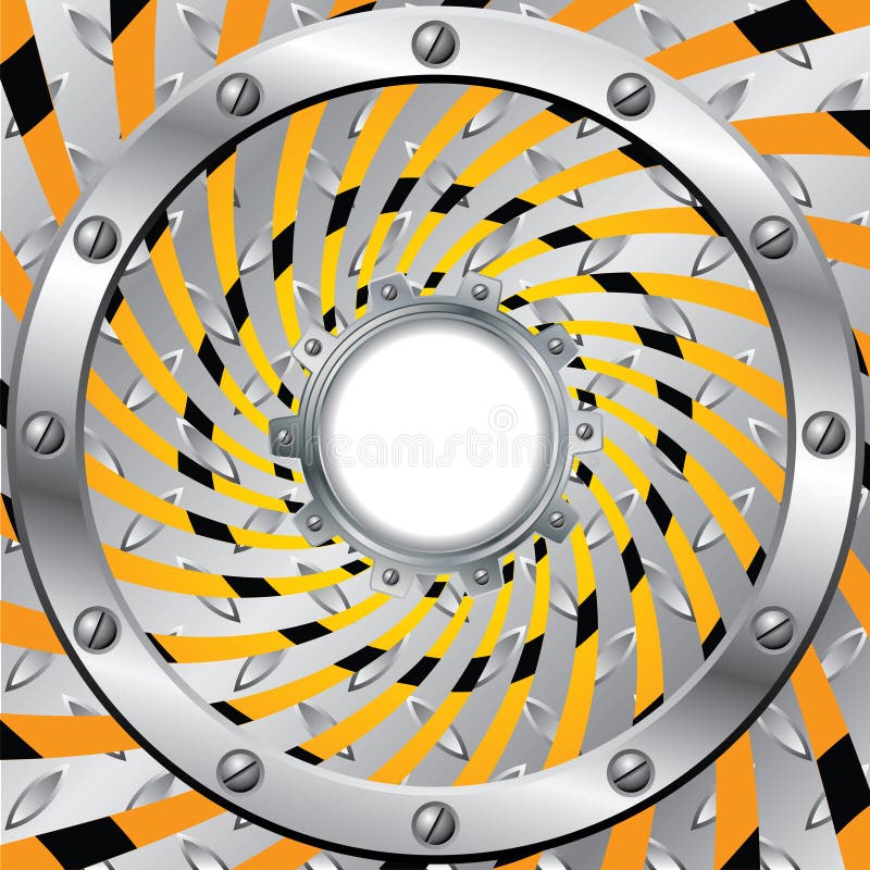 Twirling warning backdrop stock vector. Illustration of background ...