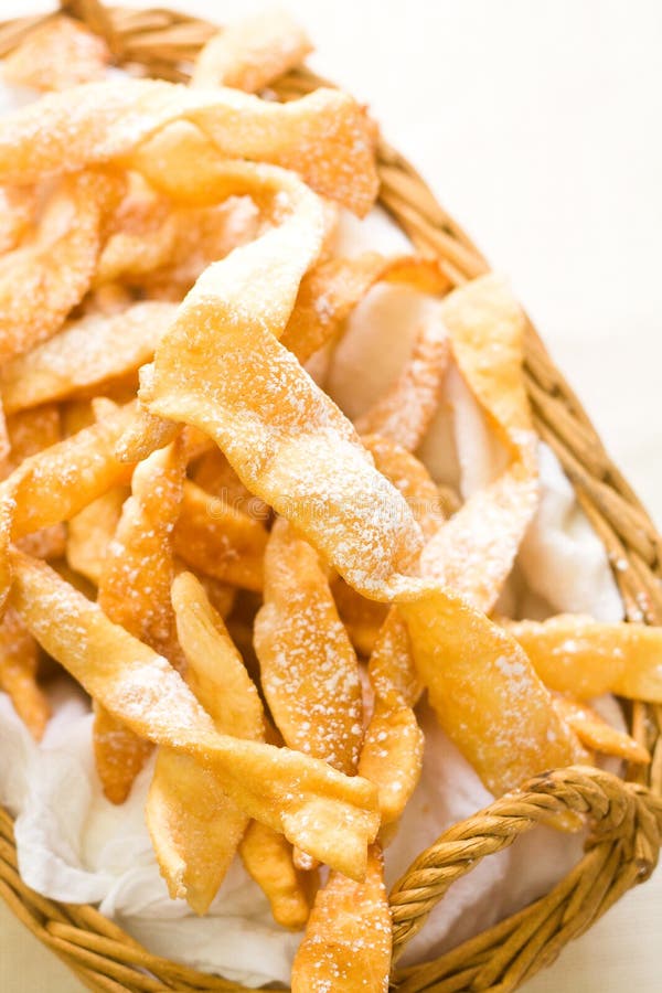 Twist cookies stock photo. Image of powdered, wicker - 11742804