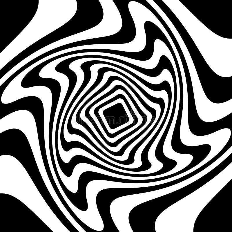 Twist, Spiral Shape with Circles. Rotating Dotted Element Stock Vector ...