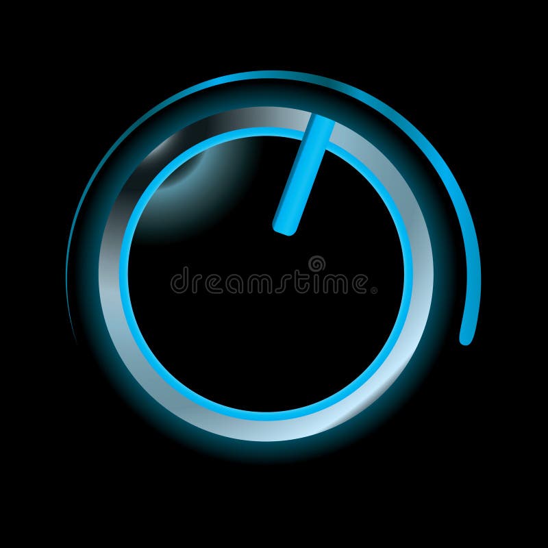 Twist switch stock vector. Illustration of abstract, energy - 8256698