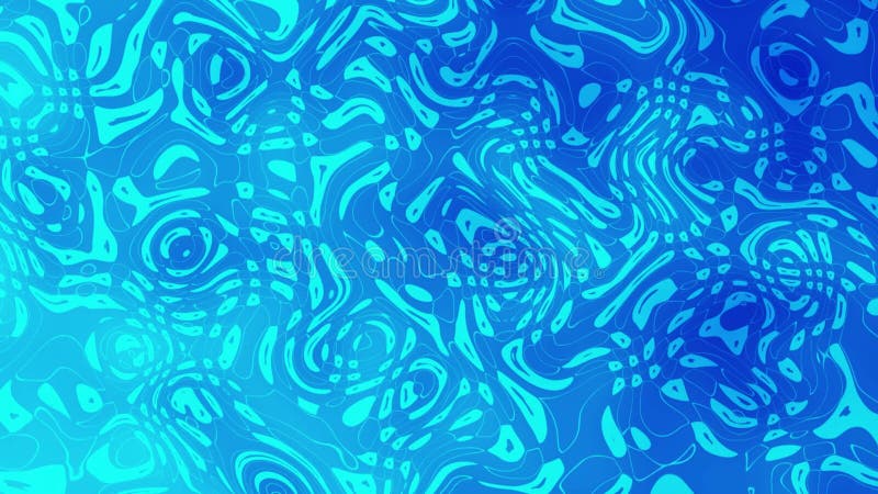 Twisted Blue Gradient Liquid Motion Blur Abstract Backgrounds. Stock ...