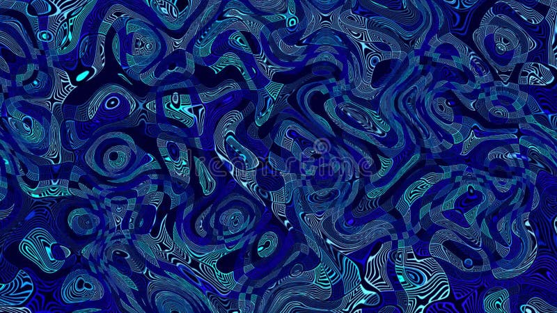 Twisted Blue Gradient Liquid Motion Blur Abstract Backgrounds. Stock ...