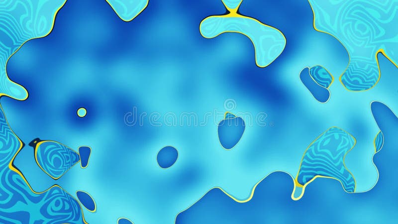 Twisted Blue Gradient Liquid Motion Blur Abstract Backgrounds. Stock ...