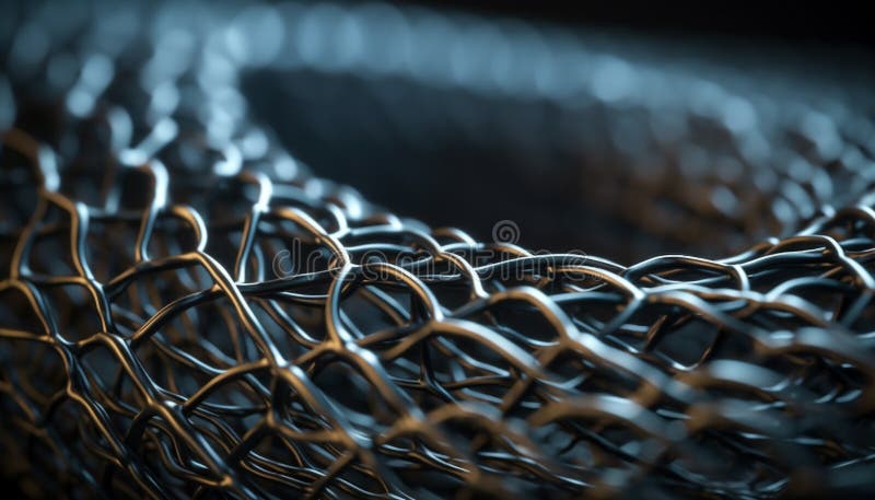 Twisted Chrome Chain Reflects Modern Construction Industry Design ...